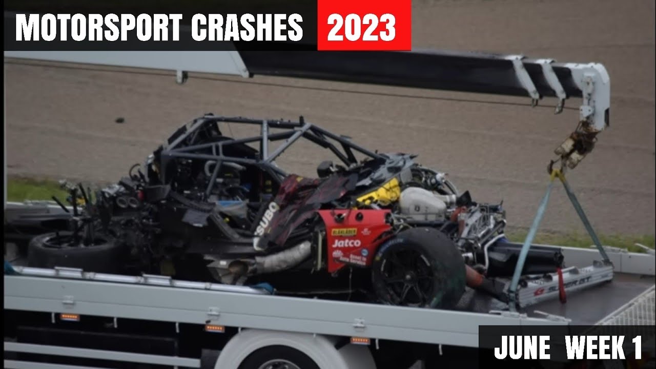 Motorsport Crashes 2023 June WEEK 1 - YouTube