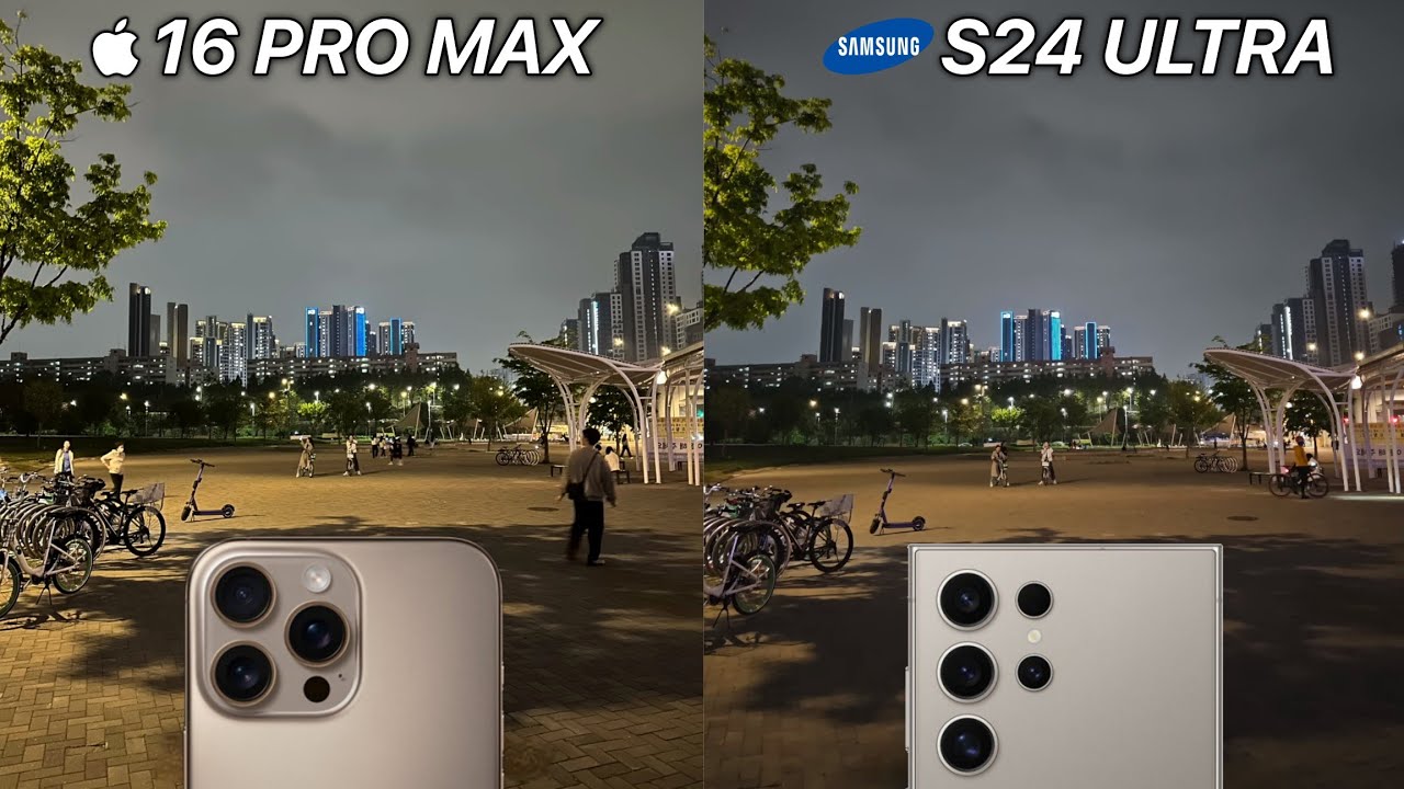 iPhone 16 Pro Max VS Samsung Galaxy S24 Ultra Camera Test Comparison ...