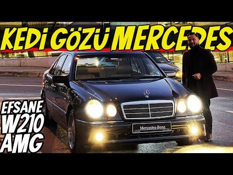 MEŞHUR KEDİ GÖZÜ MERCEDES ALDIK ! | EFSANE Mercedes-BENZ W210 E200 KOMPRESSÖR AMG| GÜNDELİK KULLANIM