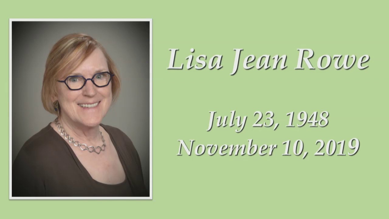 Lisa Rowe Celebration of Life 11/24/2019 - YouTube