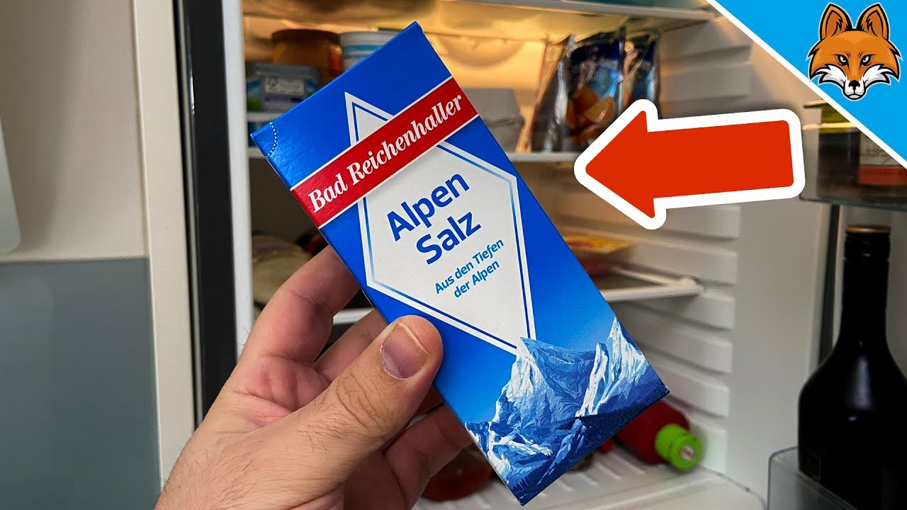 That's why EVERYONE should put Salt in their Fridge 💥 (GENIUS Trick) 🤯 ...