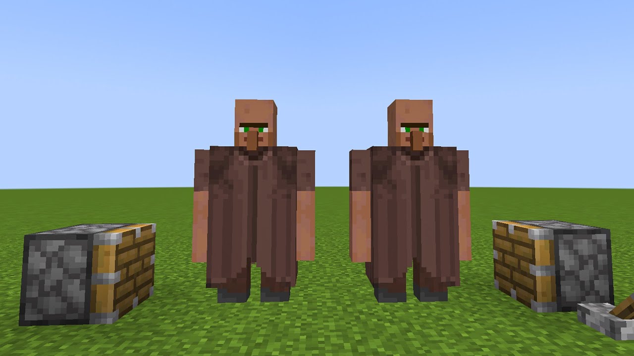 big villager + big villager = very big villager - YouTube