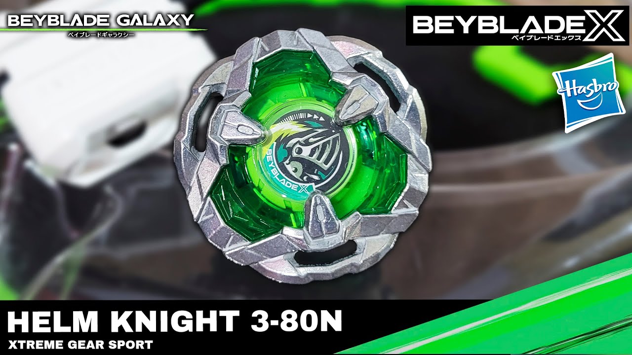 Análise HELM KNIGHT 3-80N [Beyblade X Hasbro] - YouTube