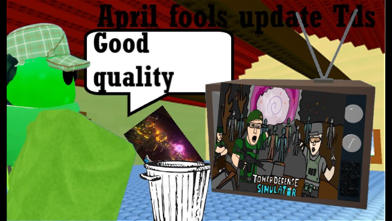 April Fools Update ( Tower Defense Simulator ) - YouTube