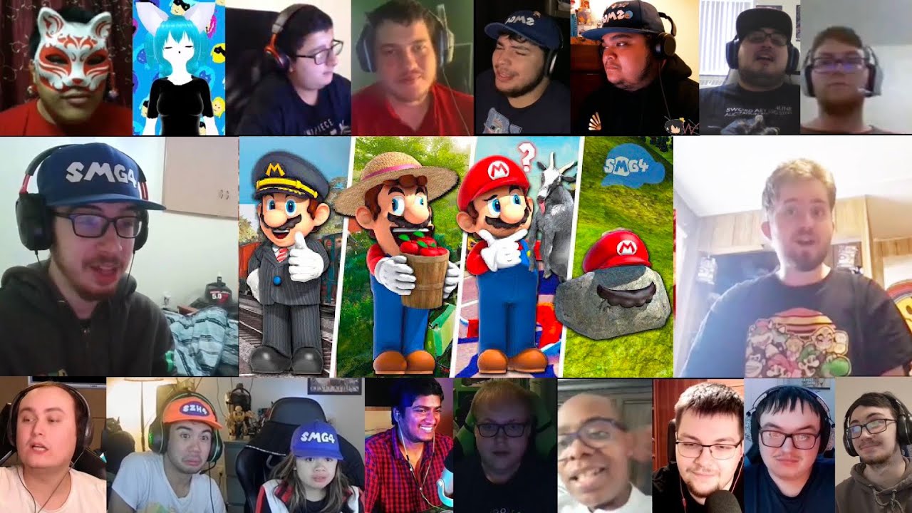 SMG4: If Mario Was In... Simulator Games Reaction Mashup - YouTube