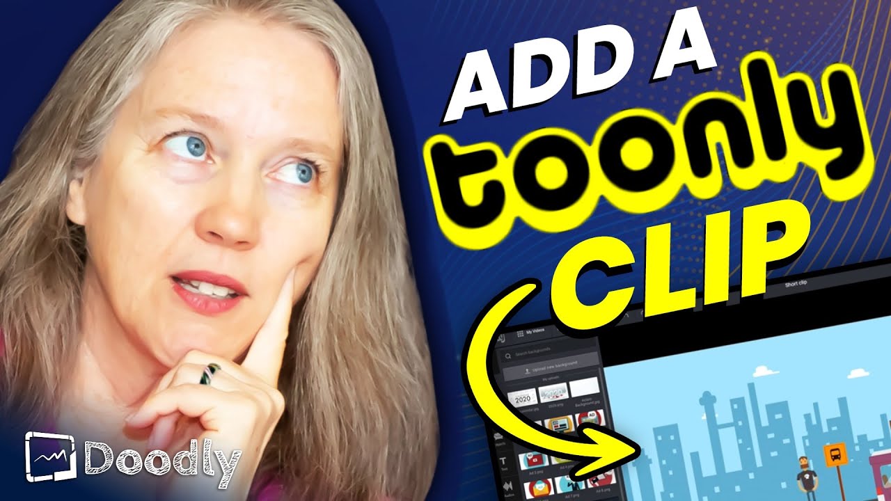 How to EASILY add a Toonly clip to your Doodly Video in LESS than 6 ...
