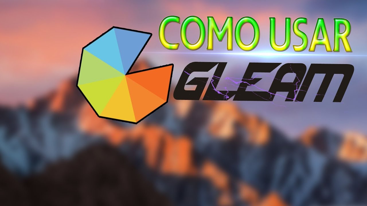 COMO USAR GLEAM.IO - YouTube