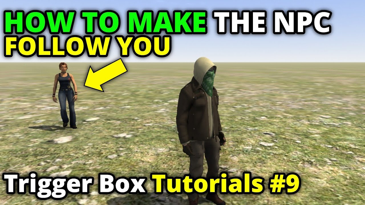 LAC - HOW TO MAKE THE NPC FOLLOW YOU Trigger Box Tutorials #9 2023 🕵️ ...