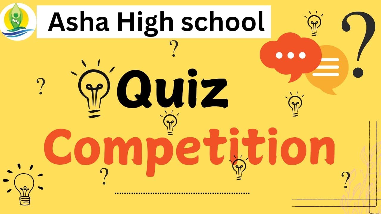 Asha High School Quiz Competition #ashahighschool # ...