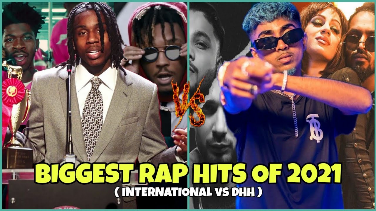 BIGGEST RAP HITS OF 2021 ( INTERNATIONAL vs DHH ) - YouTube