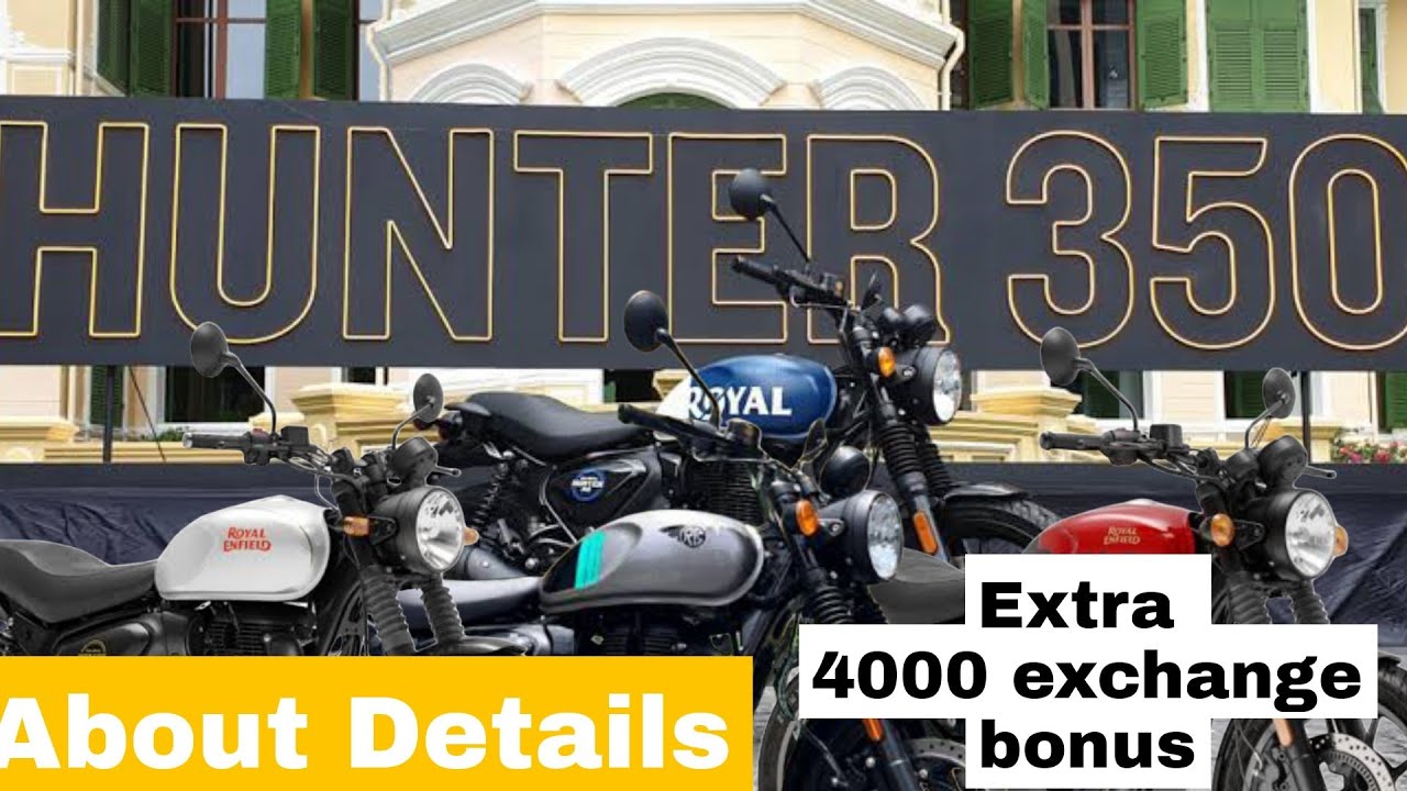 royal Enfield hunter 350 detailed review || New royal Enfield hunter ...