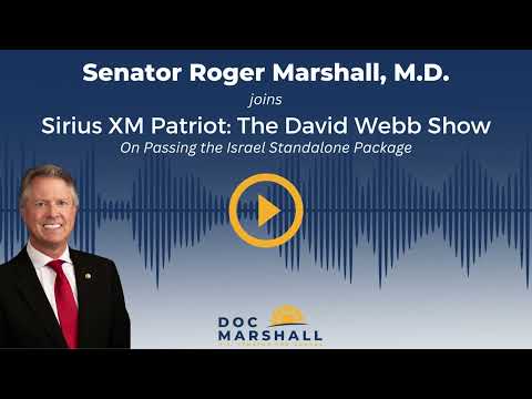 Sen. Roger Marshall Joins SiriusXM Patriot