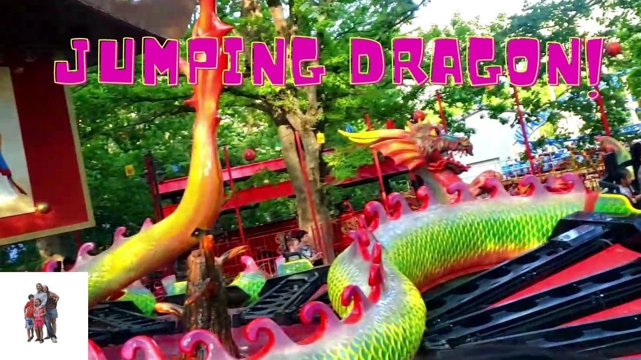 Jumping Dragon at Lagoon in Farmington, Utah. Part 15 - YouTube