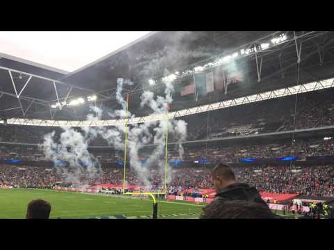 Lions Falcons Fireworks at Wembley