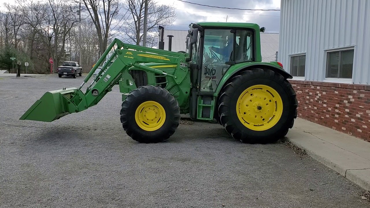 John Deere 6430 Start - YouTube