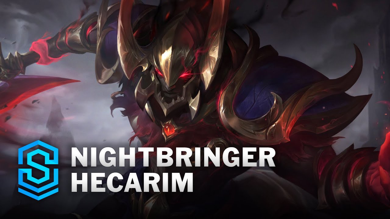 Nightbringer Hecarim Skin Spotlight - League of Legends - YouTube