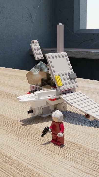 DAY 172 of BUILDING EVERY LEGO STAR WARS SET EVER MADE 75081 T 16 Skyhopper - YouTube