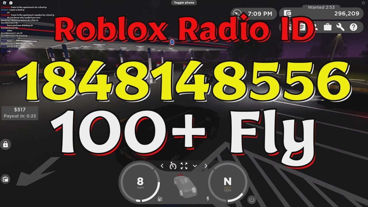 Fly Roblox Radio Codes/IDs - YouTube