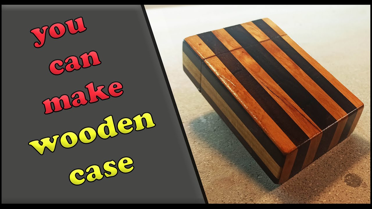 how to make wooden case/ Playing Cards Case/diy - YouTube