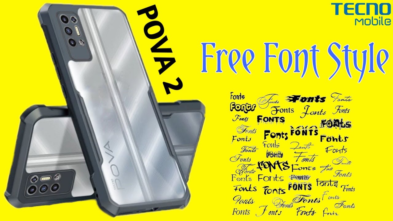 How to Change Font Style in Tecno Pova 2 | Tecno Pova 2 Font Style ...