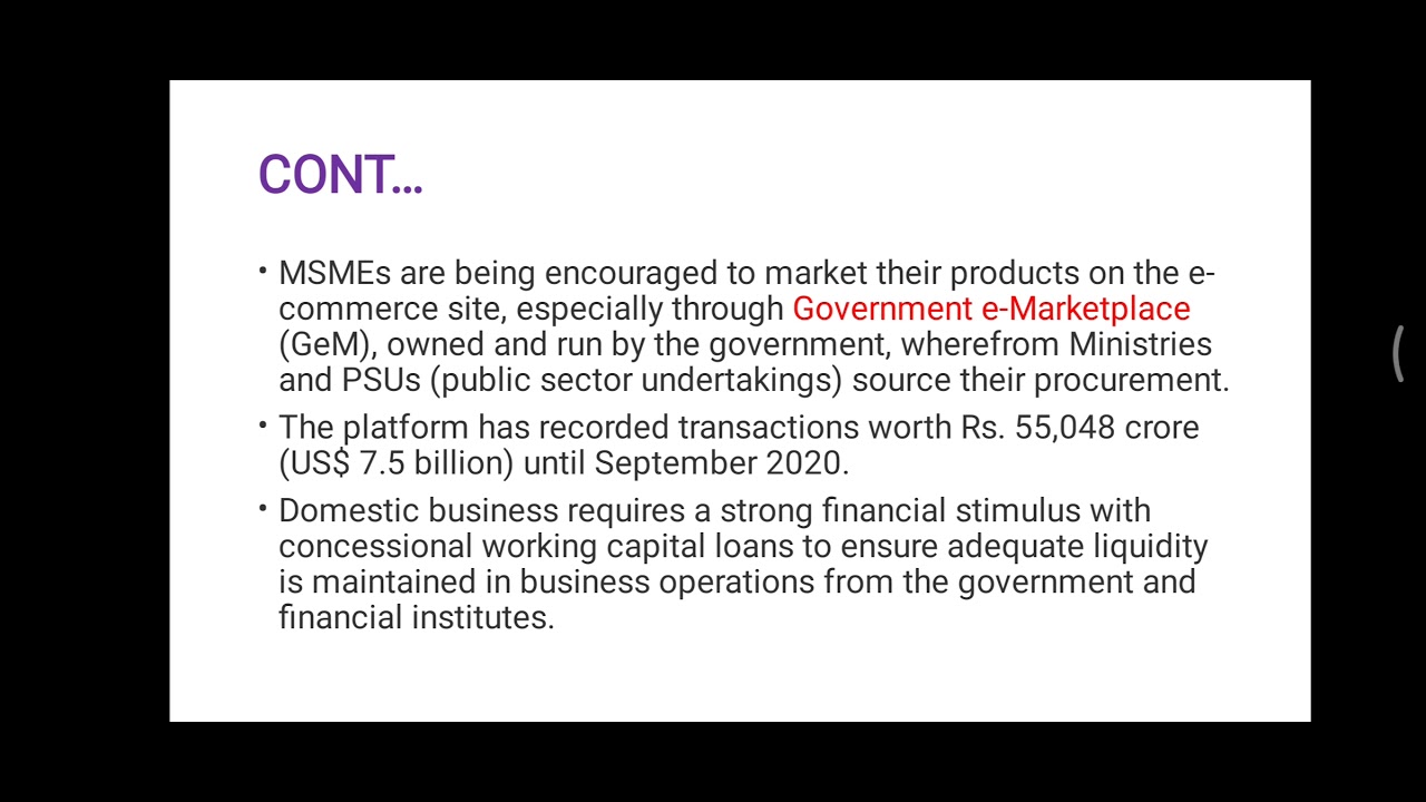 Presentation on MSME - YouTube
