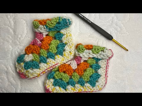 Altıgen patik çorap anlatımlı tarifi amazing wow knitting Tığ Örgü 