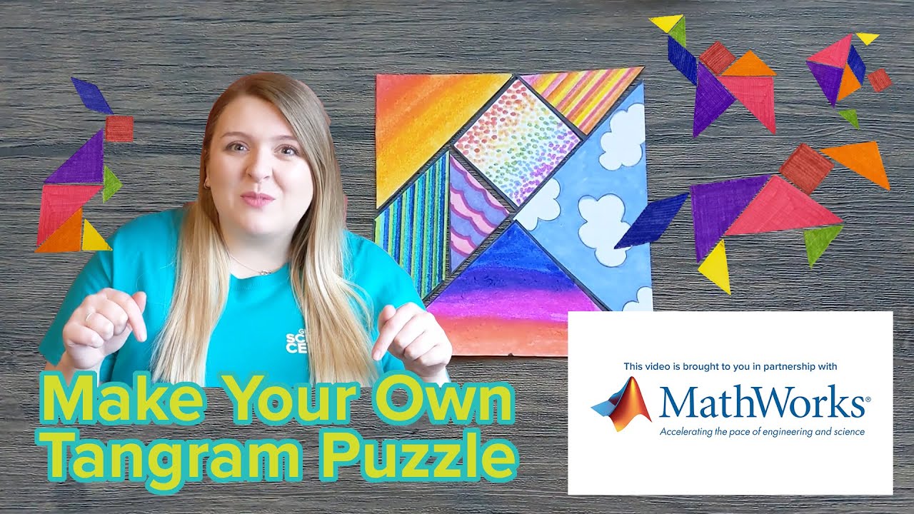 #GSCAtHome: Make Your Own Tangram Puzzle - YouTube