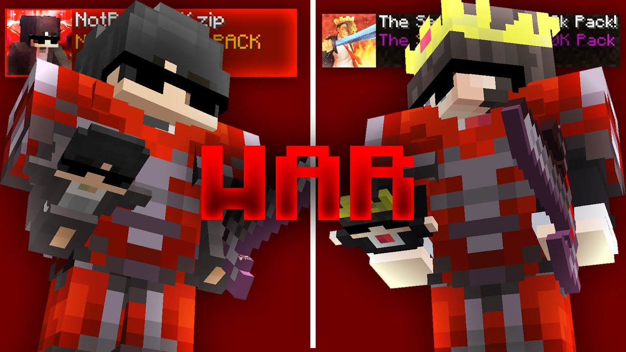 Texture Pack Battle: vs Senpaispider. NotRexy Revealed - YouTube