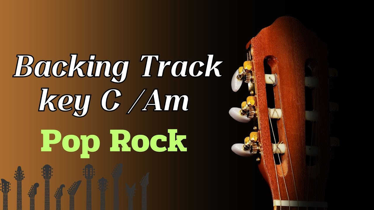 Pop Rock Backing Track C/Am | 75 BPM | A Melancholic Melody - YouTube