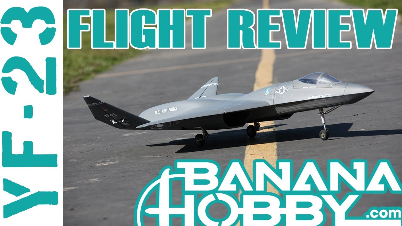 YF-23 BlitzRCWorks | Flight Review | EDF Fighter Jet - YouTube