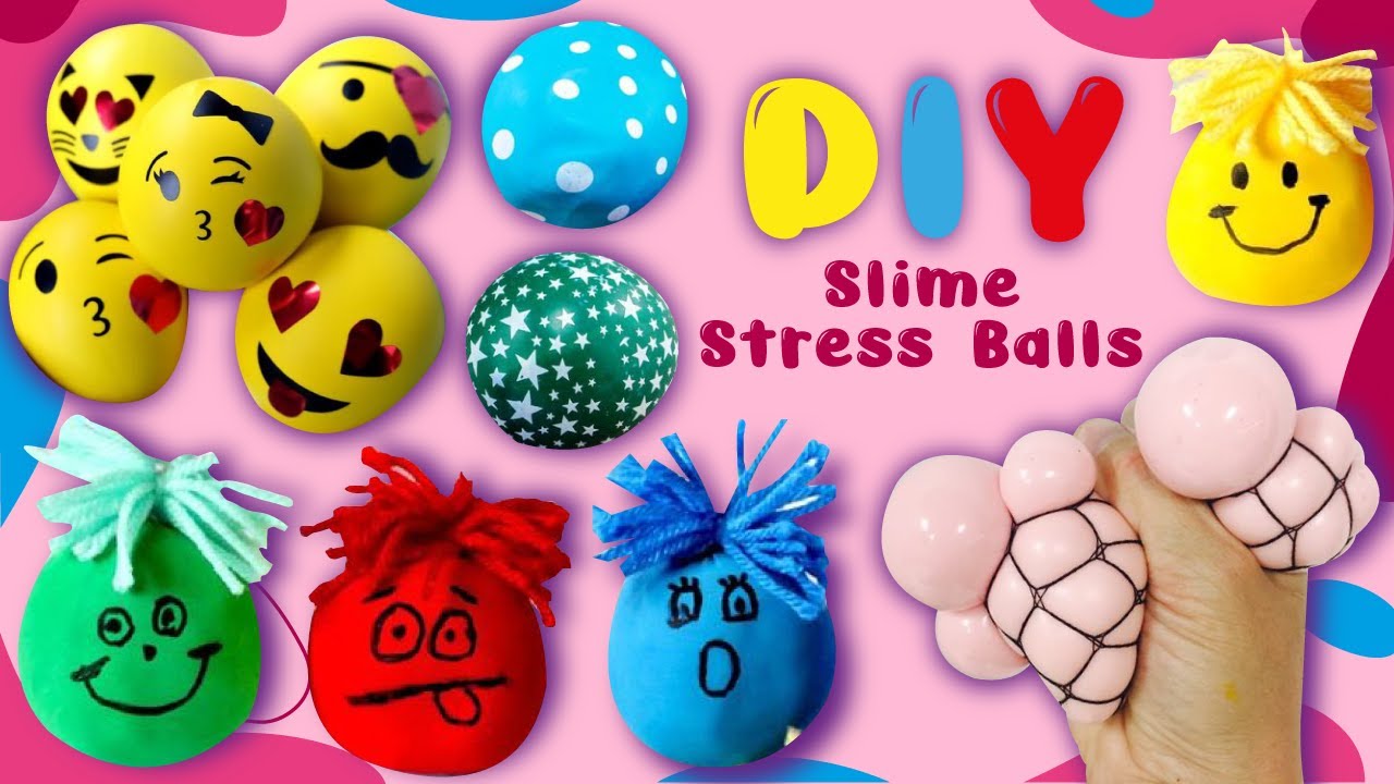 Slime Stress Balls - FIDGET TOYS HACKS AND CRAFT IDEAS YOU WILL LOVE ...