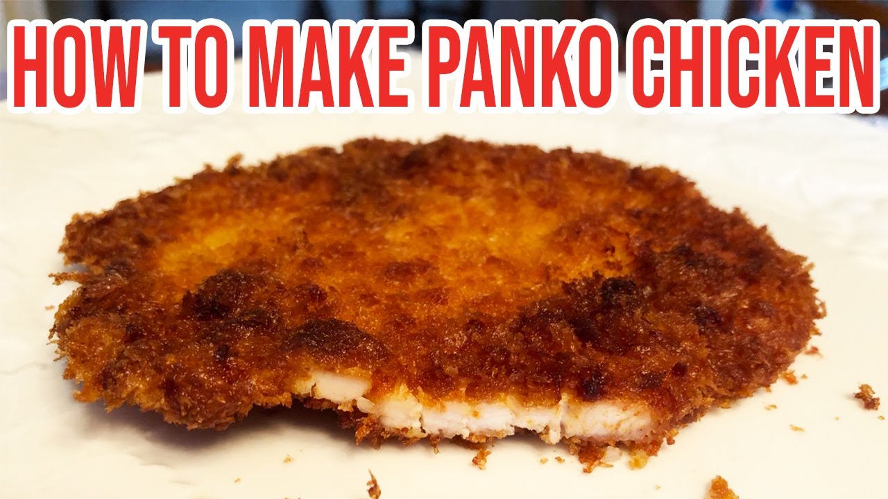 How to Make Panko Chicken at Home | Step-by-Step Instructions - YouTube