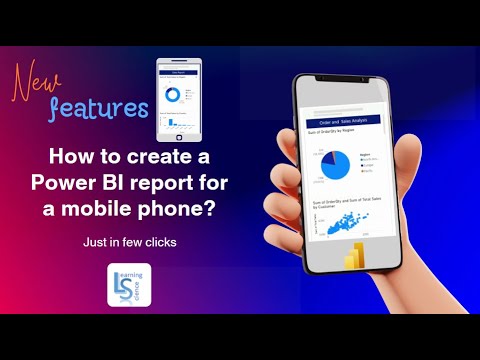 How to create a Power BI report for a mobile phone - Just in few clicks ...