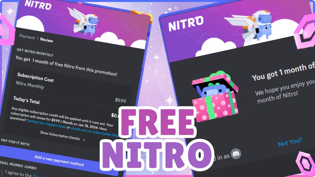 *FREE DISCORD NITRO* | DISCORD X DROP COM - YouTube