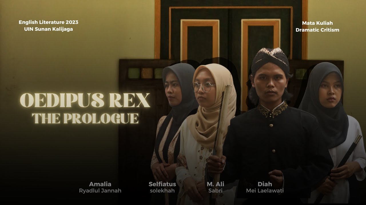 OEDIPUS REX THE PROLOGUE (English Literature A 2023) - YouTube