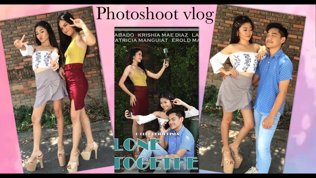 Photoshoot for pageant vlog | Krishia Diaz - YouTube