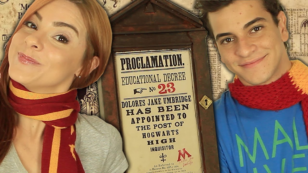 DIY :: Proclamações Umbridge HP - Proclamation Decree - YouTube