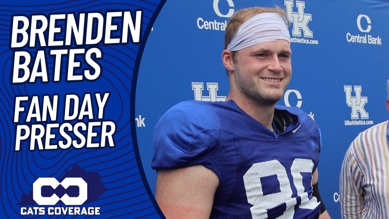 Brenden Bates Fan Day Presser - YouTube