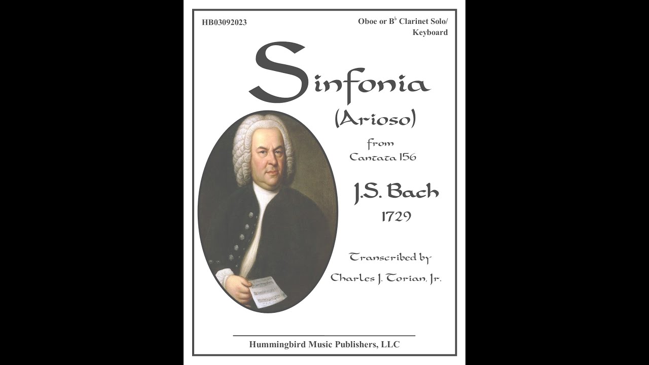 Sinfonia (Arioso) for Oboe and Keyboard - YouTube