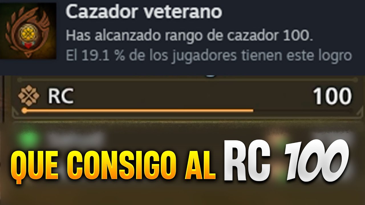 QUE CONSEGUIMOS AL LLEGAR AL RC 100 EN MONSTER HUNTER WILDS - YouTube