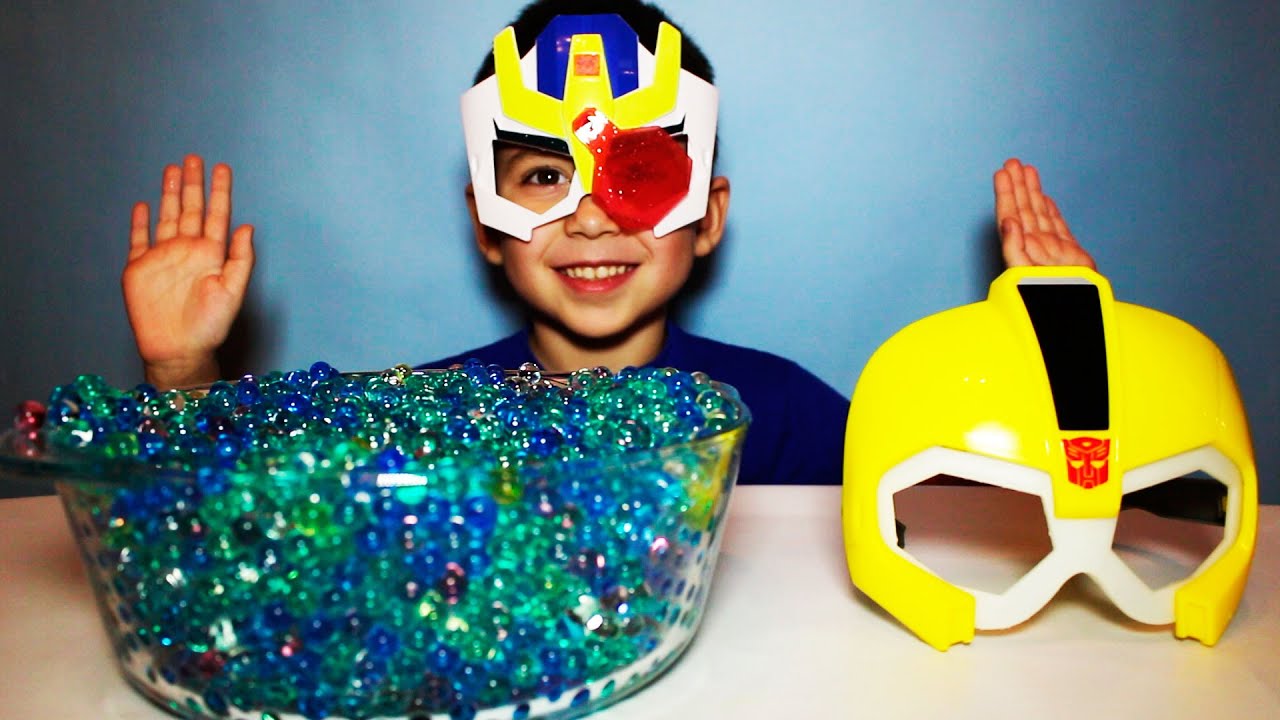 Transformers Mask in Orbeez Surprise - YouTube