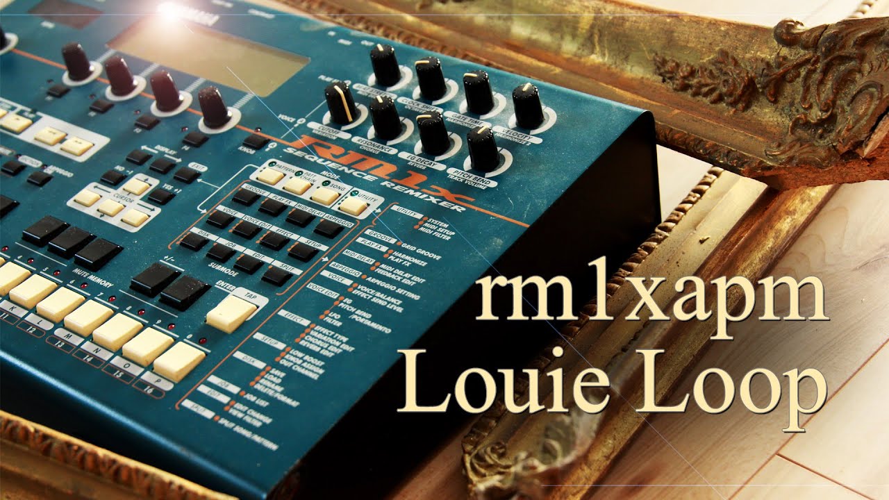 Yamaha Rm1x minimal melodic tech house crazy whatever jam Louie Loop - YouTube