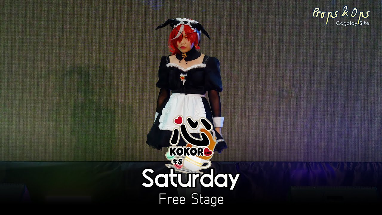 Saturday | 20 Free Stage ในงาน KOKORO cos #5 : Maid & Butler - YouTube