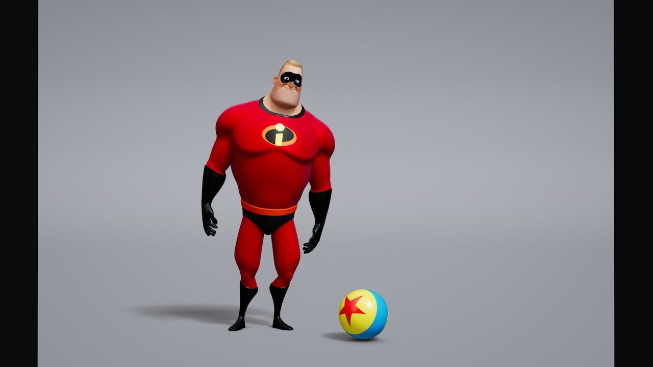 Mr Incredible animation test - YouTube