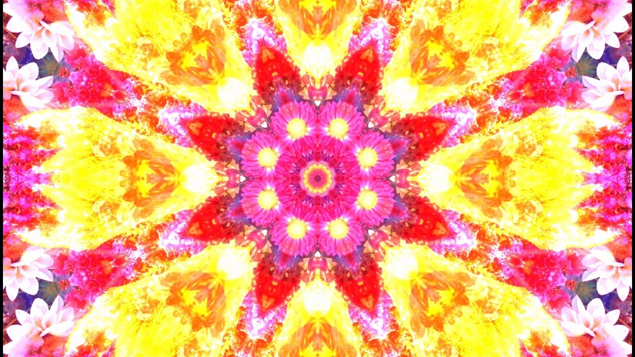 Kaleidoscope Visual Relaxation, Kaleidoscope Third Eye Meditation ...