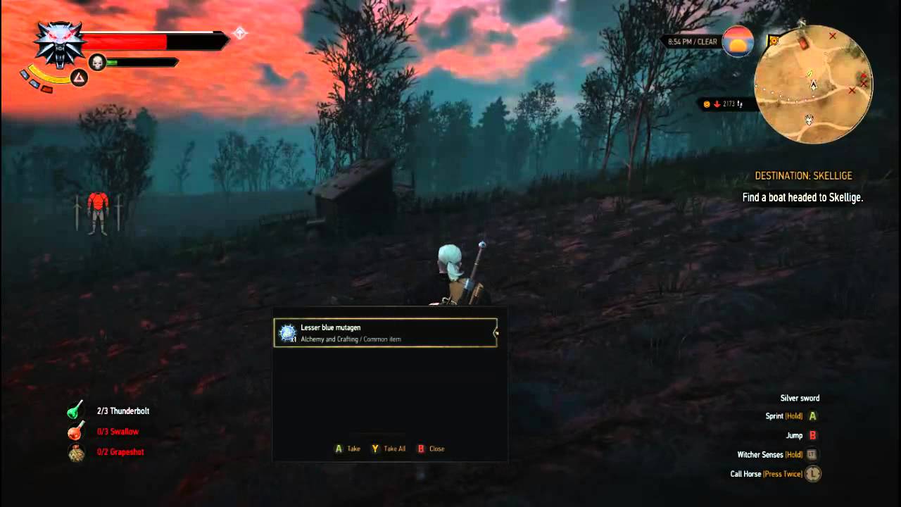 Witcher 3 - More Monster Nests Destruction - Nekker - YouTube