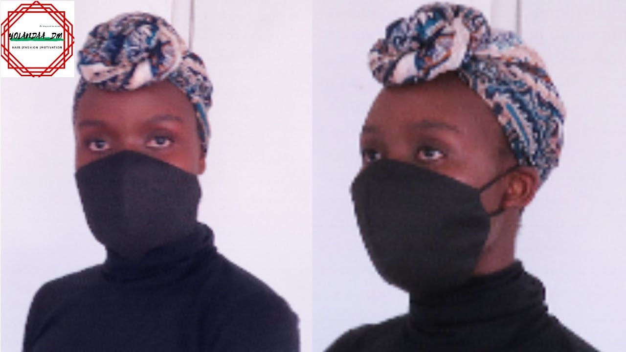 How to corona virus Face Mask| DIY Face Mask |No sewing Machine| follow ...