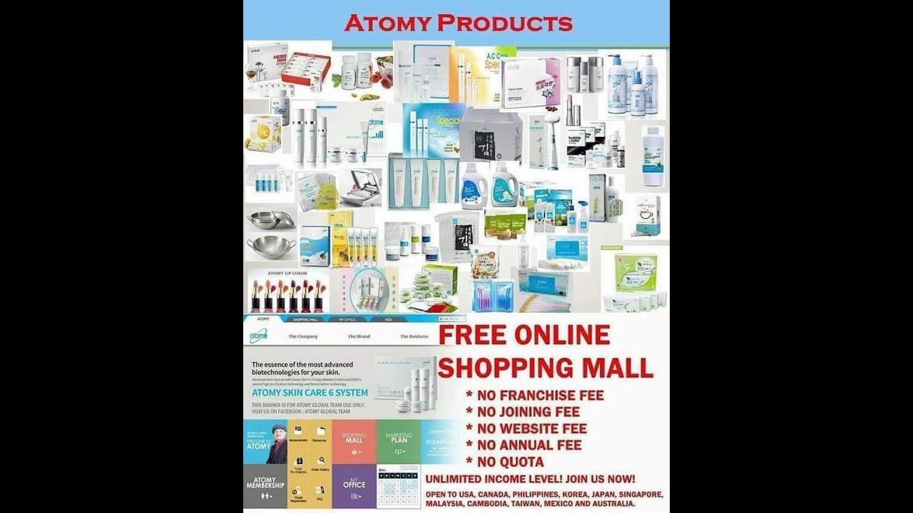 Atomy Philippines Marketing Plan SRM LorraineBeyer (taglish) - YouTube