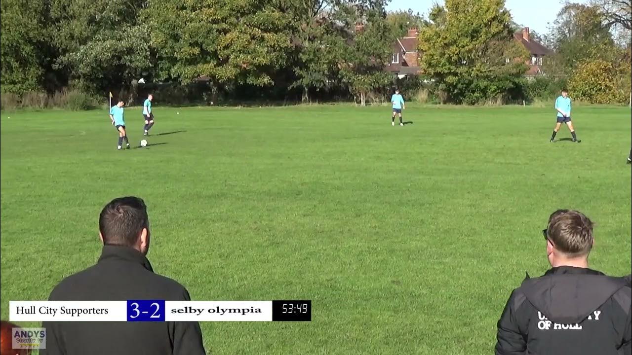 Hull City Supporters V Selby Olympia 2nd half 27th October 2024 - YouTube
