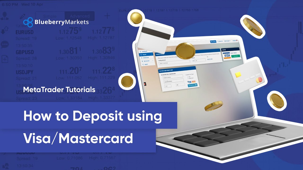 (Client Portal) How to deposit using Visa/Mastercard - YouTube